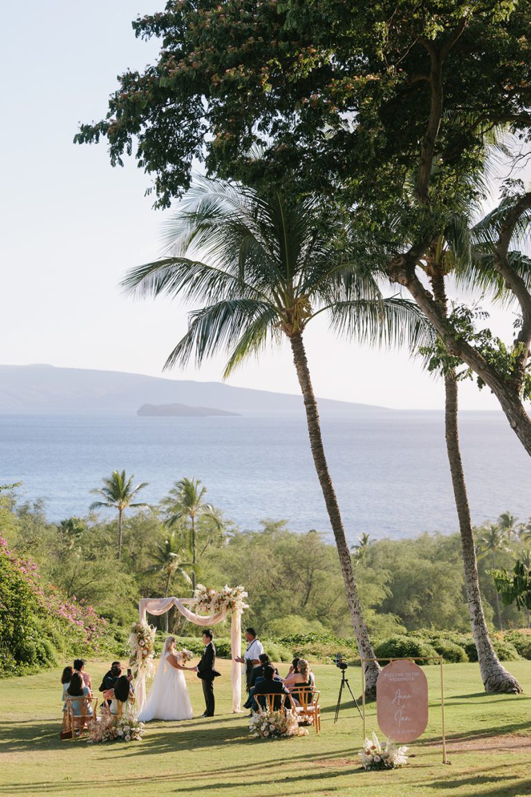 South Maui Luxury Wedding at Gather Maui (formerly Gannon’s) | Makena ...