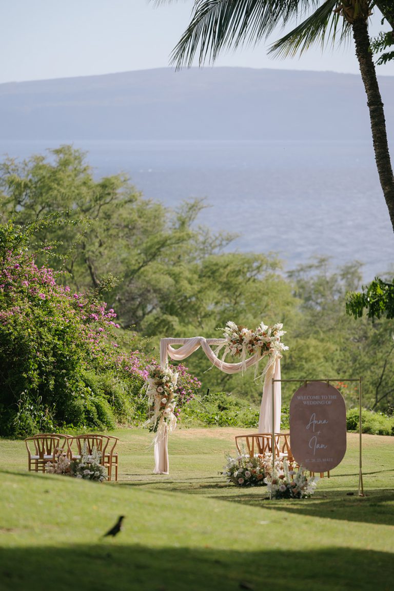 South Maui Luxury Wedding at Gather Maui (formerly Gannon’s) | Makena ...