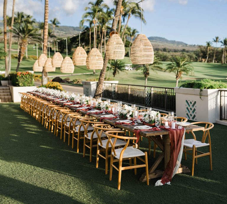 Maui Wedding + Reception at Gather on Maui | Makena Weddings